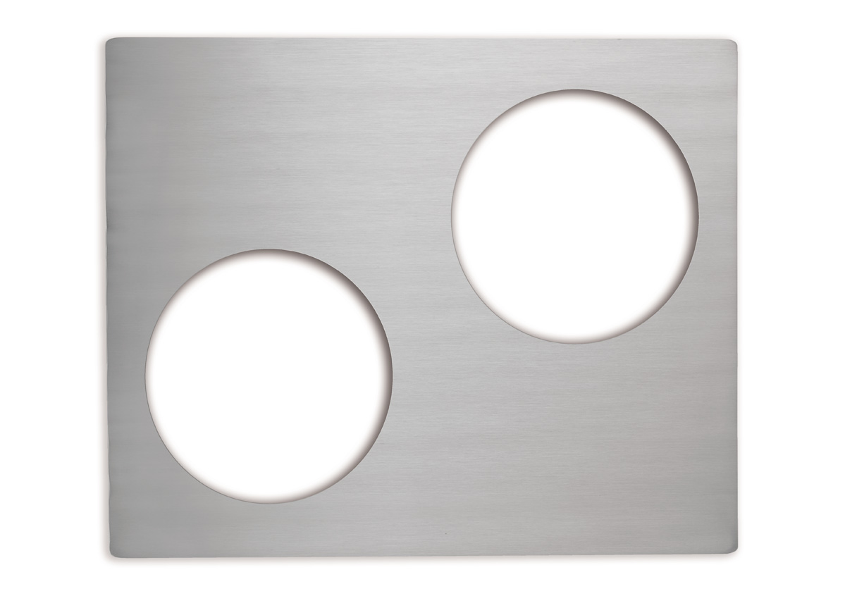 Miramar® Stainless Steel Double Well Templates - Vollrath Foodservice
