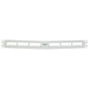 Panduit CPA24WH Mini-Com®, Angled, Shielded, Patch Panel, 24 Port, 1 RU ...