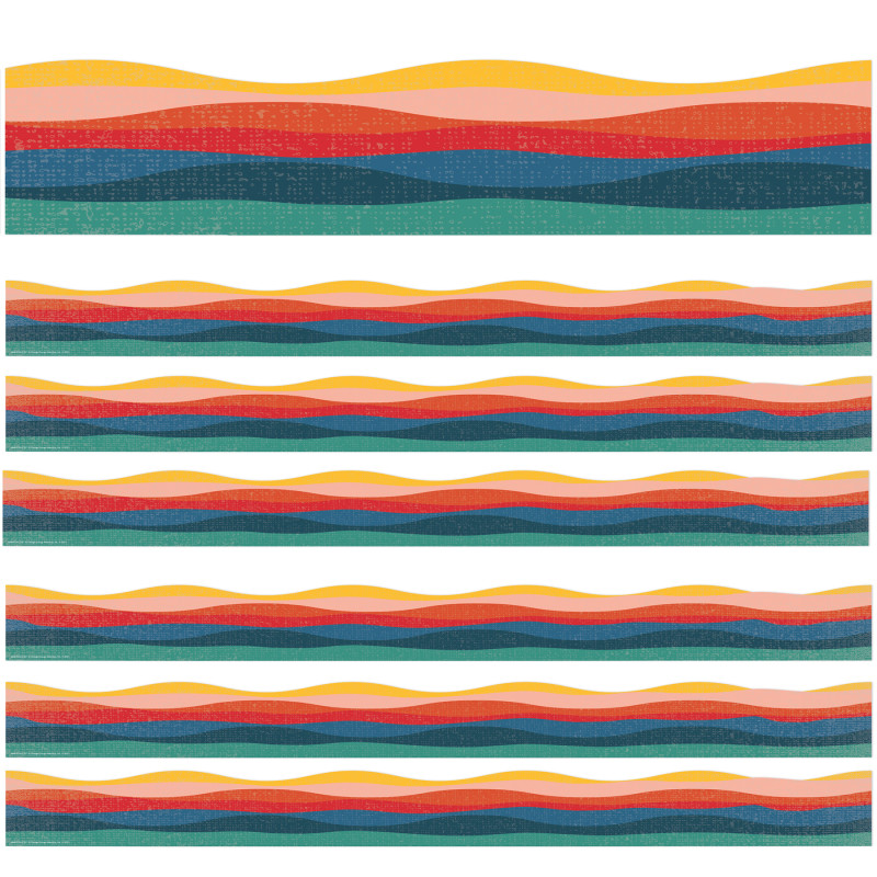 Eureka® Adventurer Golden Hour Extra Wide Deco Trim®, 37 Feet Per Pack ...