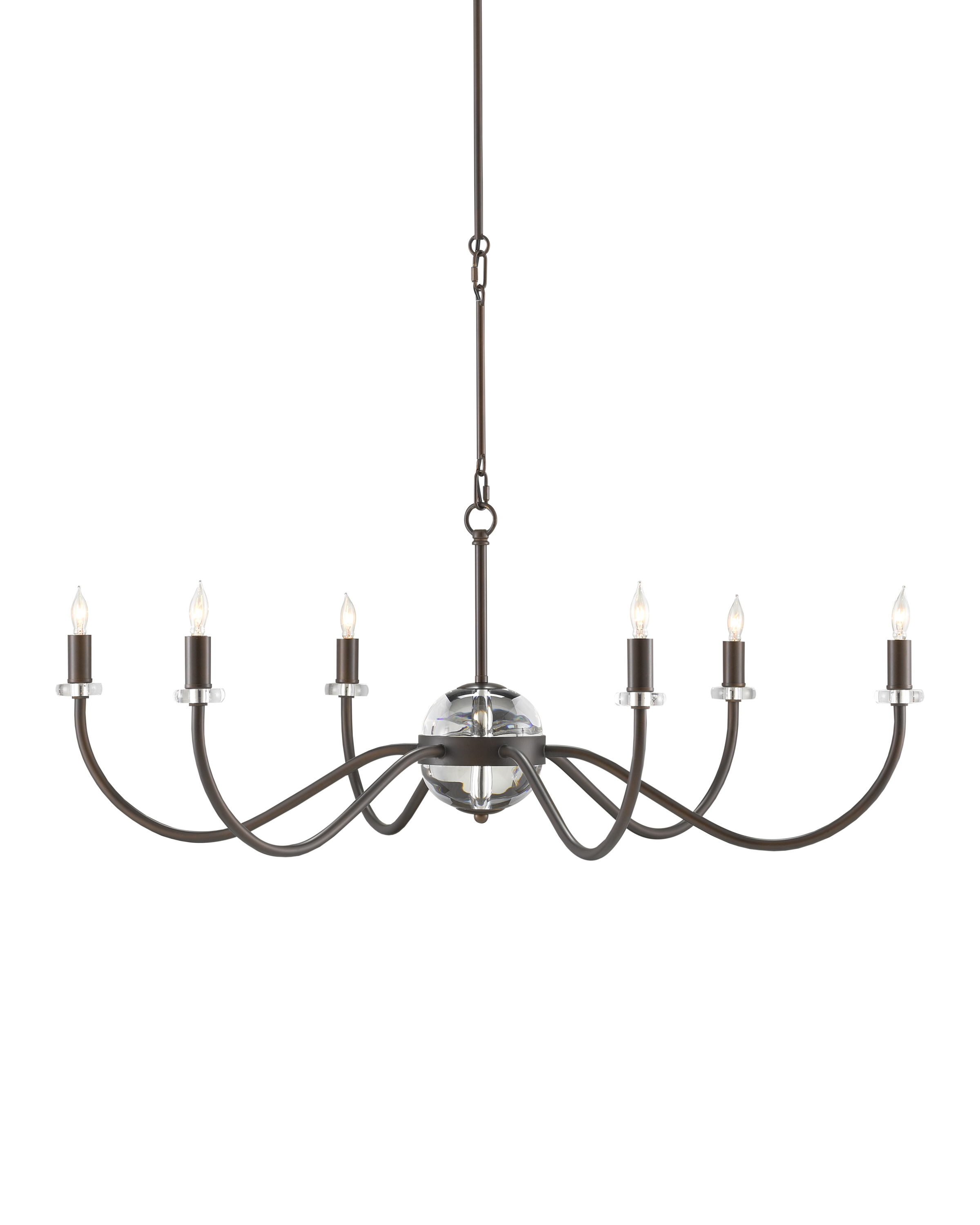 Salerio Bronze Chandelier