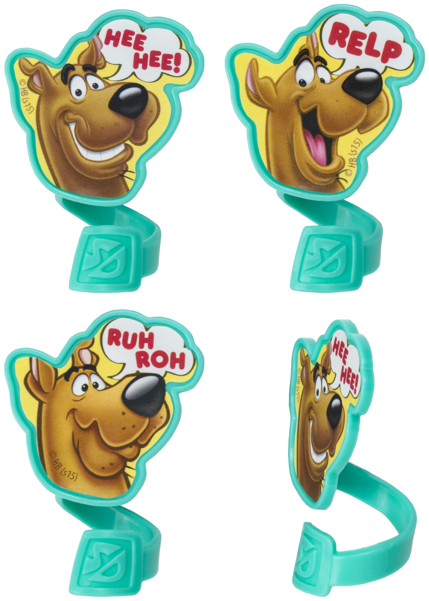 Scooby Doo Ruh Roh Scooby Doo Cupcake Rings | DecoPac