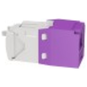 Panduit CJ688TGVL Mini-Com® TX6™ PLUS TG Style UTP Jack Module, Violet ...