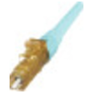 Panduit FLCSMCXAQY OptiCam® LC Simplex Connector, OM3/OM4/OM5, Aqua ...