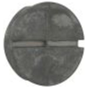 Crouse Hinds (Eaton) TP7944 Weatherproof Outlet Box Closure Plug, Zinc ...