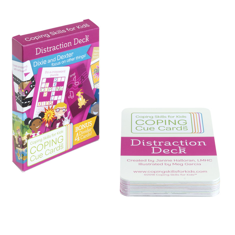 Coping Skills for Kids™ Coping Cue Cards™ Distraction Deck™ - TonerQuest