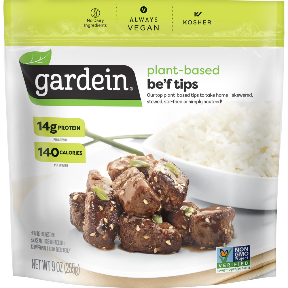 GARDEIN Plant Based Be'f Tips | Conagra Foodservice