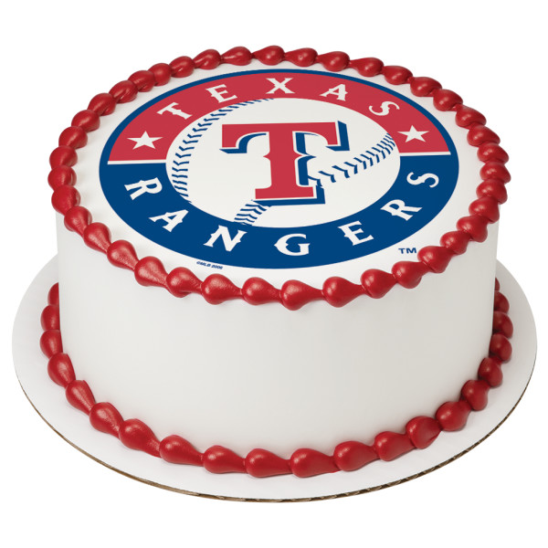 Mlb Texas Rangers Photocake Image | DecoPac