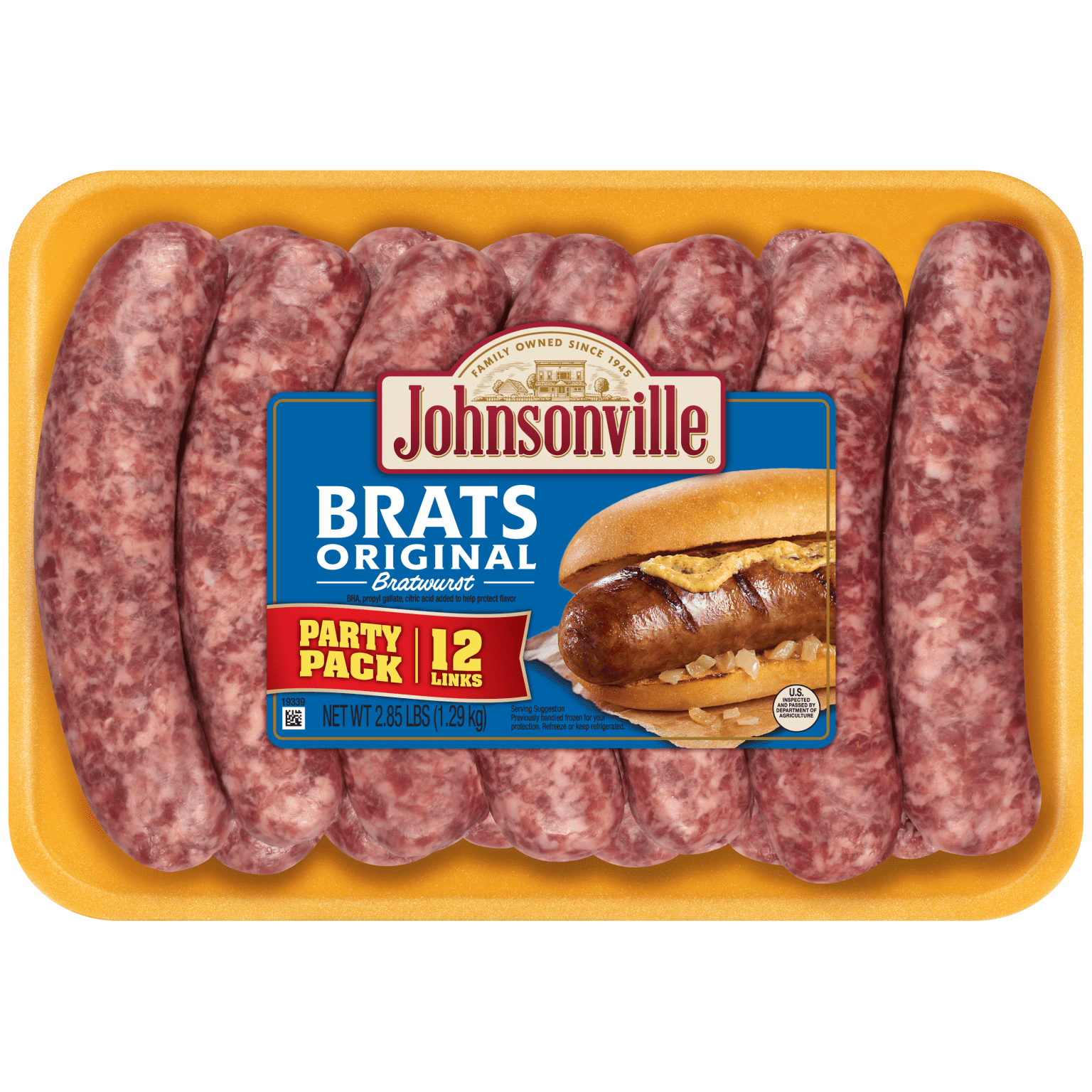 Original Brat Party Packs 4:1 | Johnsonville Foodservice
