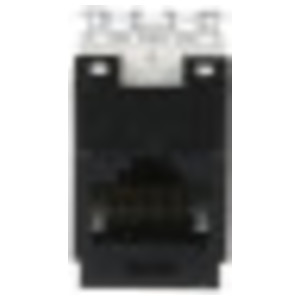 Panduit NK688MBL NetKey® Cat 6 Keystone Punchdown Jack Module, Black ...