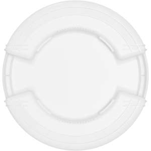 Carlisle, Bronco™, 32 gal, Polyethylene, White, Round, Receptacle ...