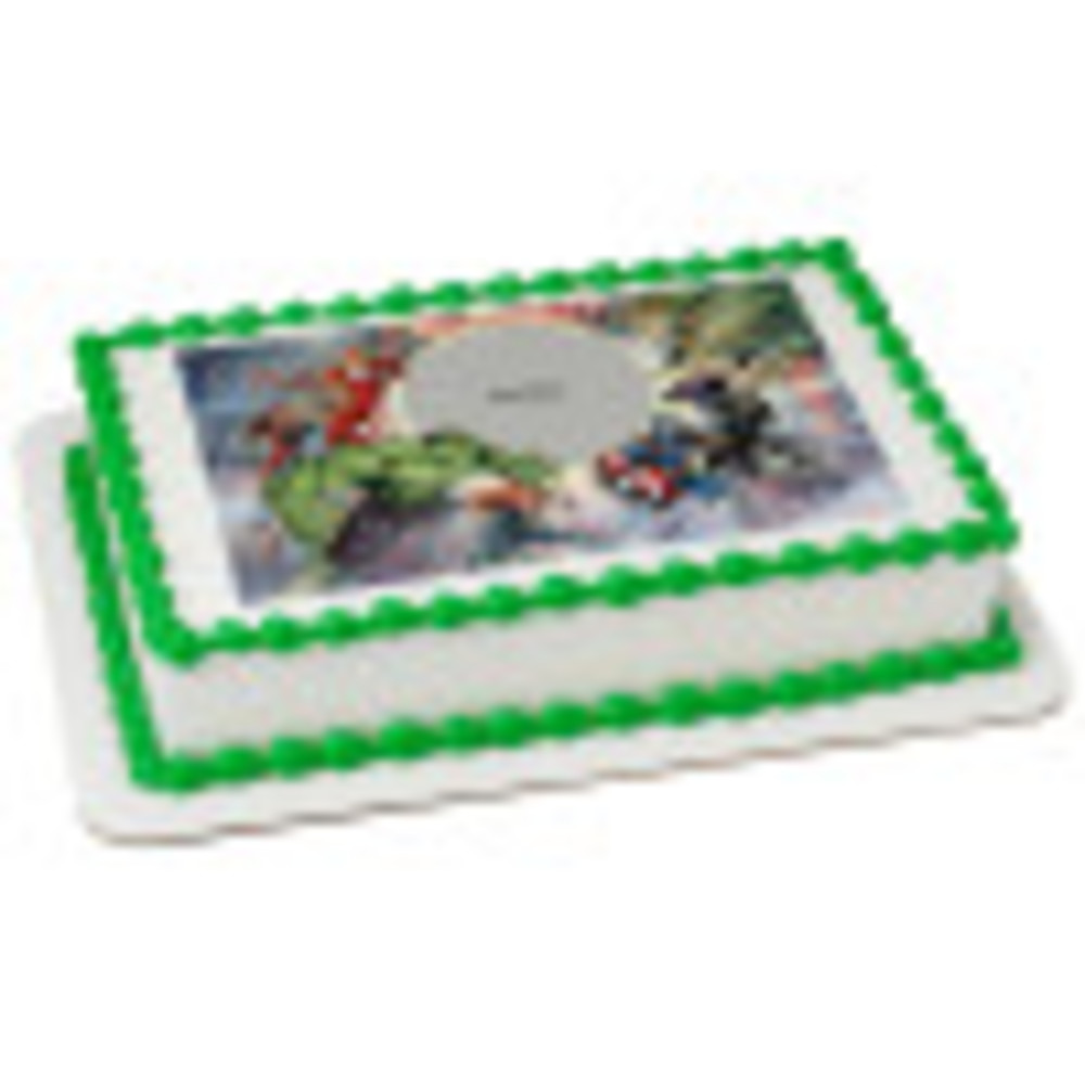 Order MARVEL Avengers Assemble Edible Image® by PhotoCake® Frame Cake ...