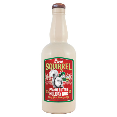 Blind Squirrel Peanut Butter Holiday Nog Whiskey & Cream Liqueur