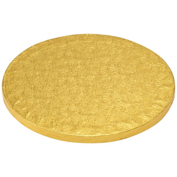8 Round Gold Foil Cake Board | DecoPac