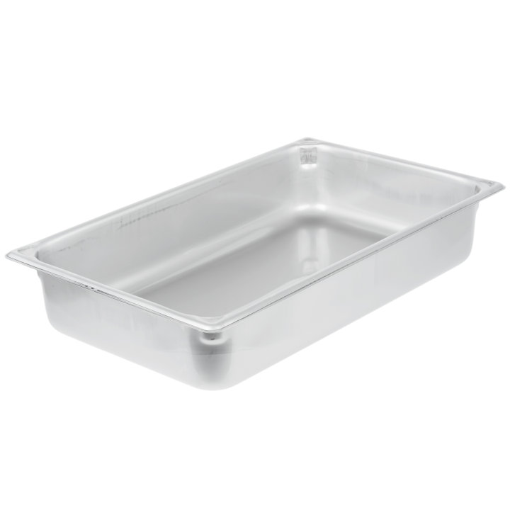 Full-size 4-inch-deep Super Pan® heavy-duty stainless steel steam table ...
