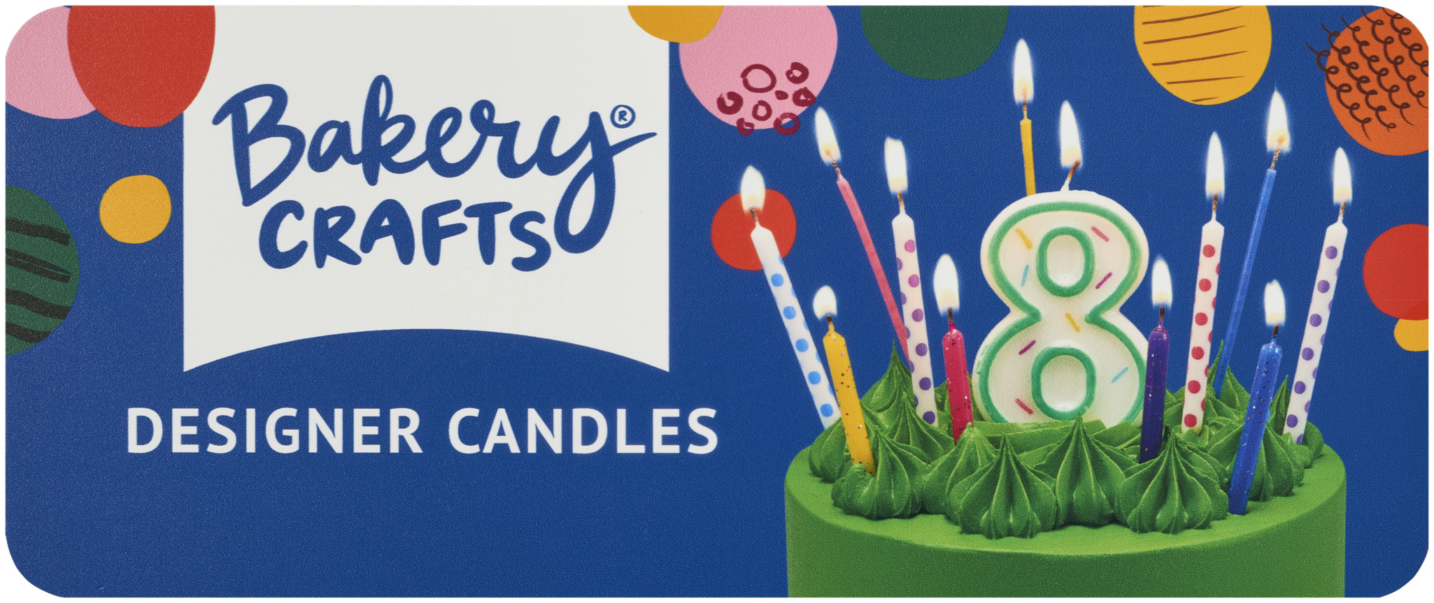 Bakery Crafts 12 X 5 Candle Rack | DecoPac