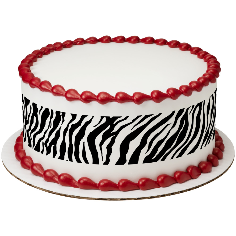 Order Safari Print Zebra Edible Image® by PhotoCake® Cake from EL ...
