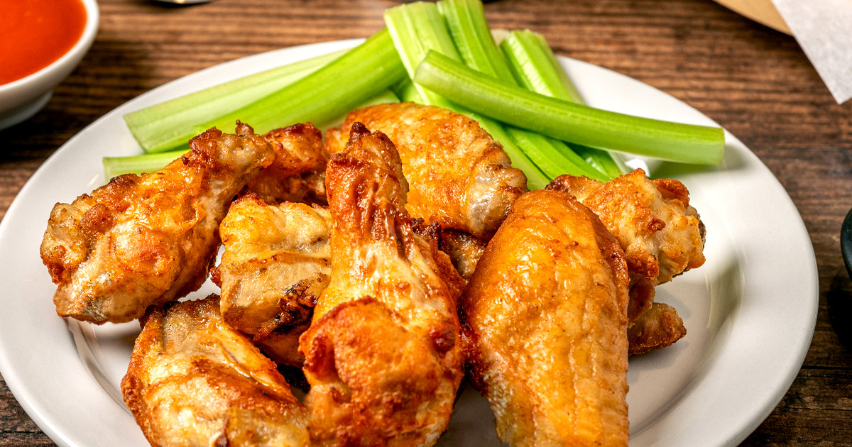 Roasted Large Wings 2/7.5# Fully Cooked - Pilgrim's Foodservice