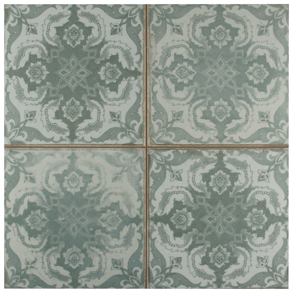 Kings Original Seagate 17-5/8 in. x 17-5/8 in. Ceramic Floor and Wall ...