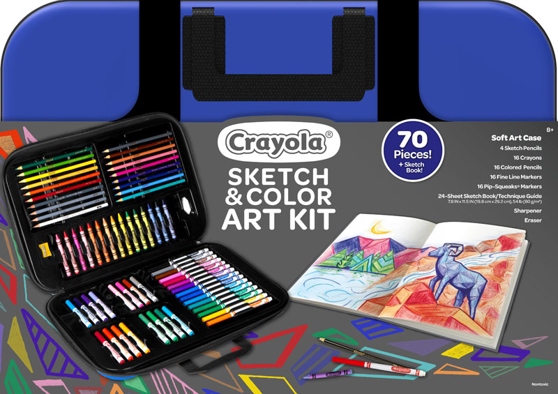 Crayola Sketch & Color Art Kit