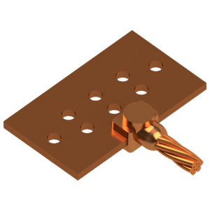 Harger Lightning Protection BE141.54/0B Copper Conductor, 4/0 Solid, 1/ ...