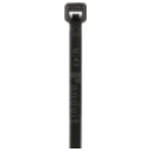 Panduit PLT1M-M300 Pan-Ty® PLT1M-M300 Cable Tie, Black, High Heat UV ...
