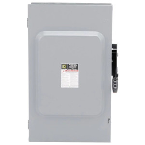 Square D (Schneider Electric) H364N Single Throw Fusible 200A 600VAC/DC ...