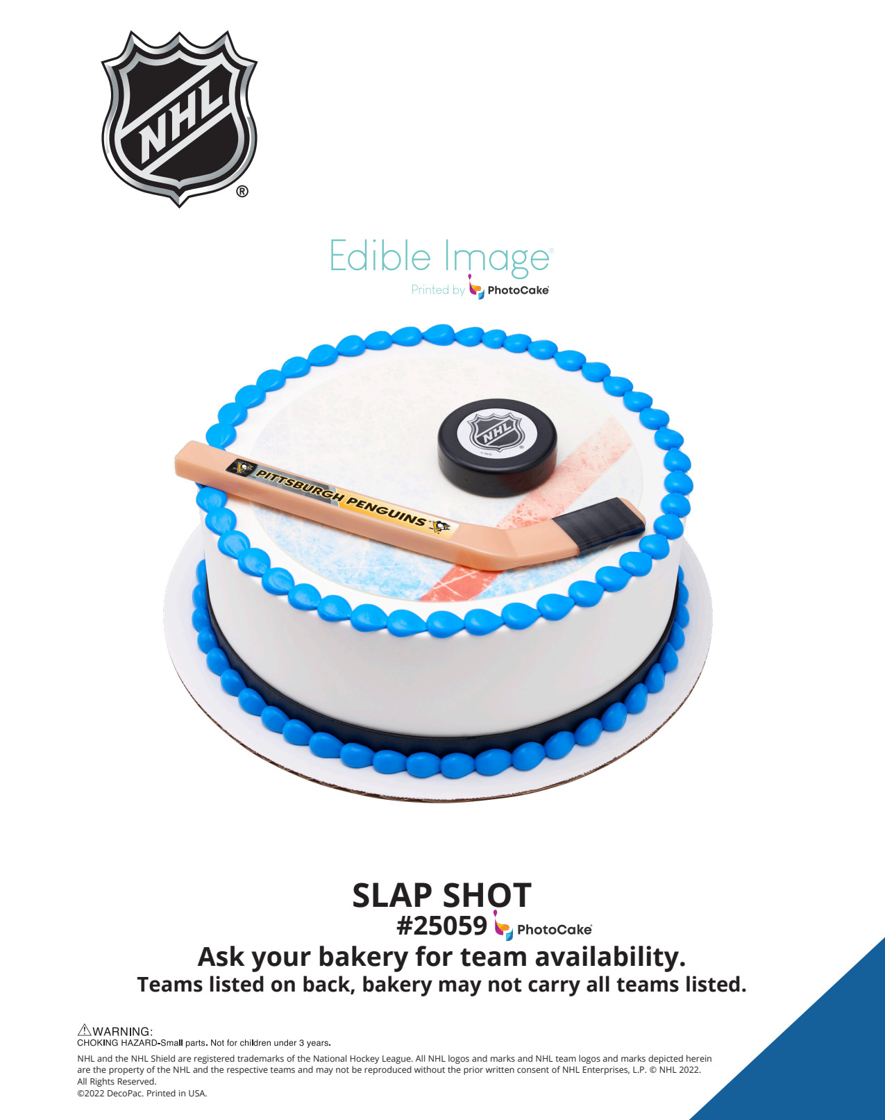 Nhl Slap Shot Decoset F8fabf79 104f 4eb2 Abba 01bf1d2ee755 | DecoPac