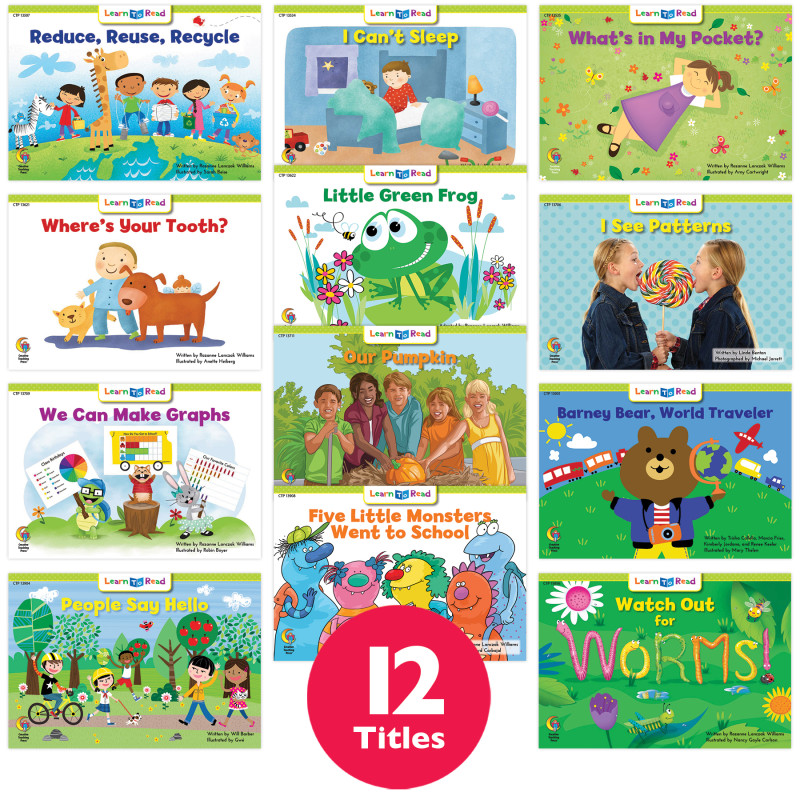 Creative Teaching Press® Learn to Read Variety Pack 6, Level D, 12 ...