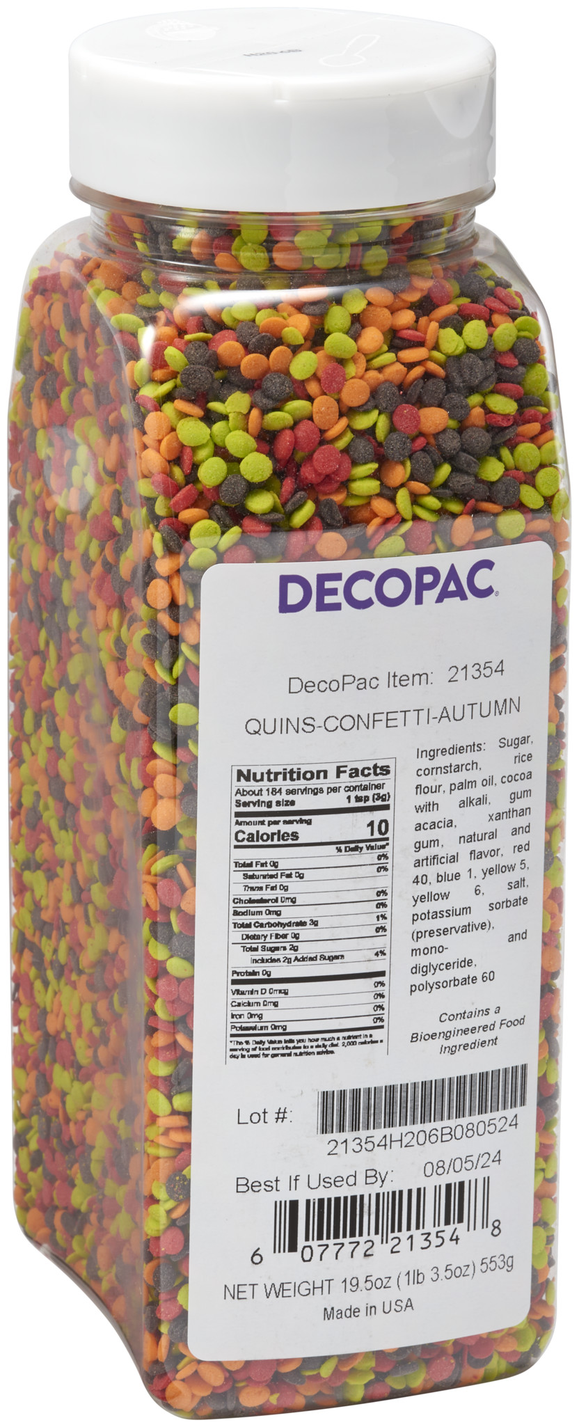 Autumn Thanksgiving Confetti Quins | DecoPac