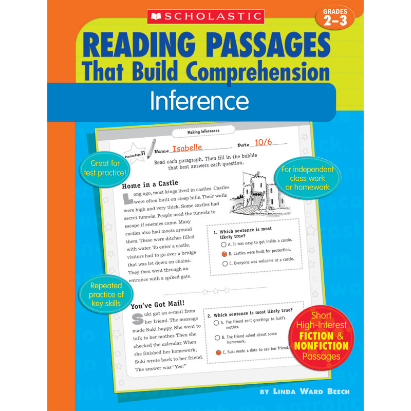 Scholastic Teaching Solutions Reading Passages That Build Comprehension ...