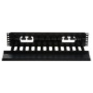 Panduit WMPHF2E PatchLink™ Cable Manager, Horizontal, Front Only, Bend Radius Clips, 2RU, 3.5 H ...