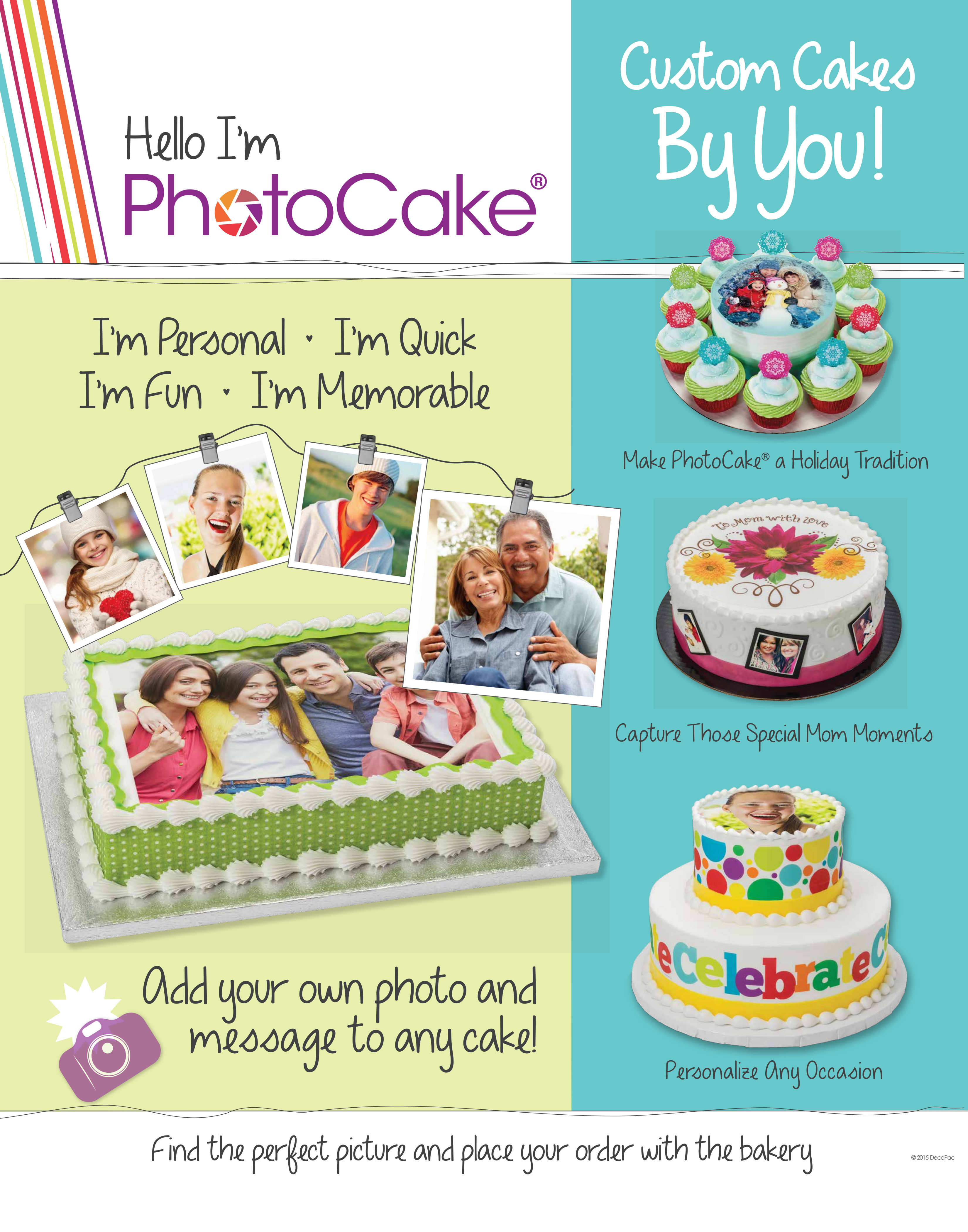 Photocake Poster | DecoPac