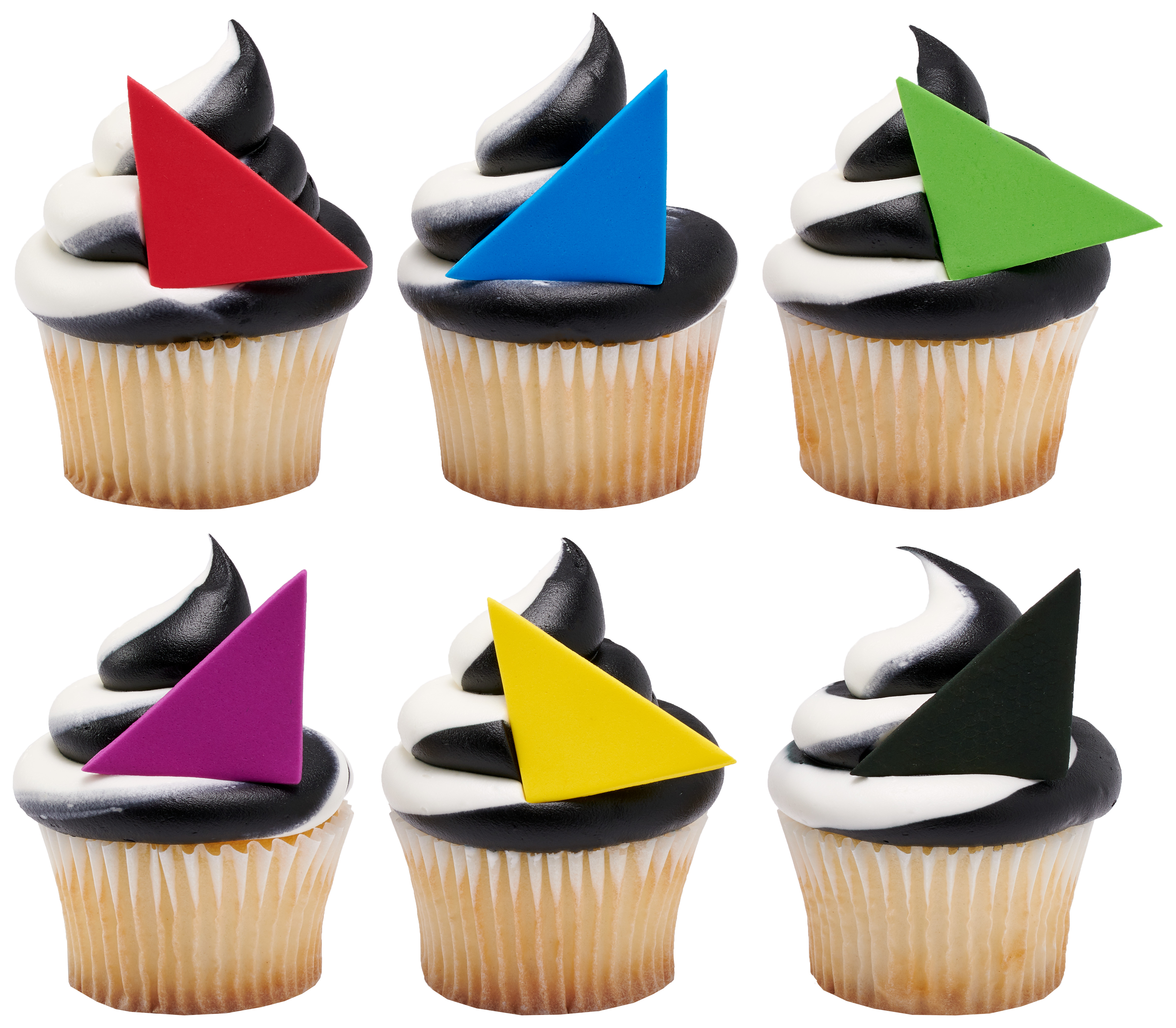 Bright Triangles | Sweet Décor™ Edible Decorations | DecoPac