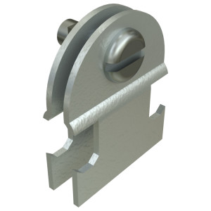 Unistrut (Atkore) P2032 HG Strut O.D. Tubing Clamp, 1-1/4", 1-1/4"x 2-5 ...