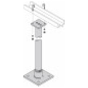 B-Line (Eaton) SB320A120TG Eaton Auxiliary Floor Support, Steel, Base ...