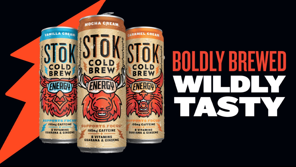 SToK Cold Brew Energy Mocha Cream Energy Coffee Beverage, 11 fl oz ...