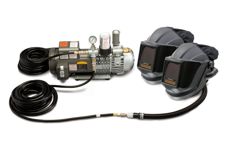 Supplied Air Shield 2-Worker System