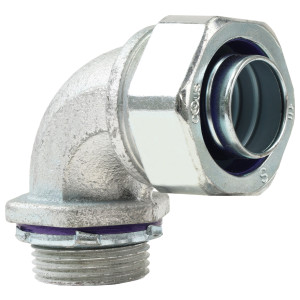 L.H. Dottie SL9038 3/8 In. 90 Degree Steel Liquid Tight Connector ...
