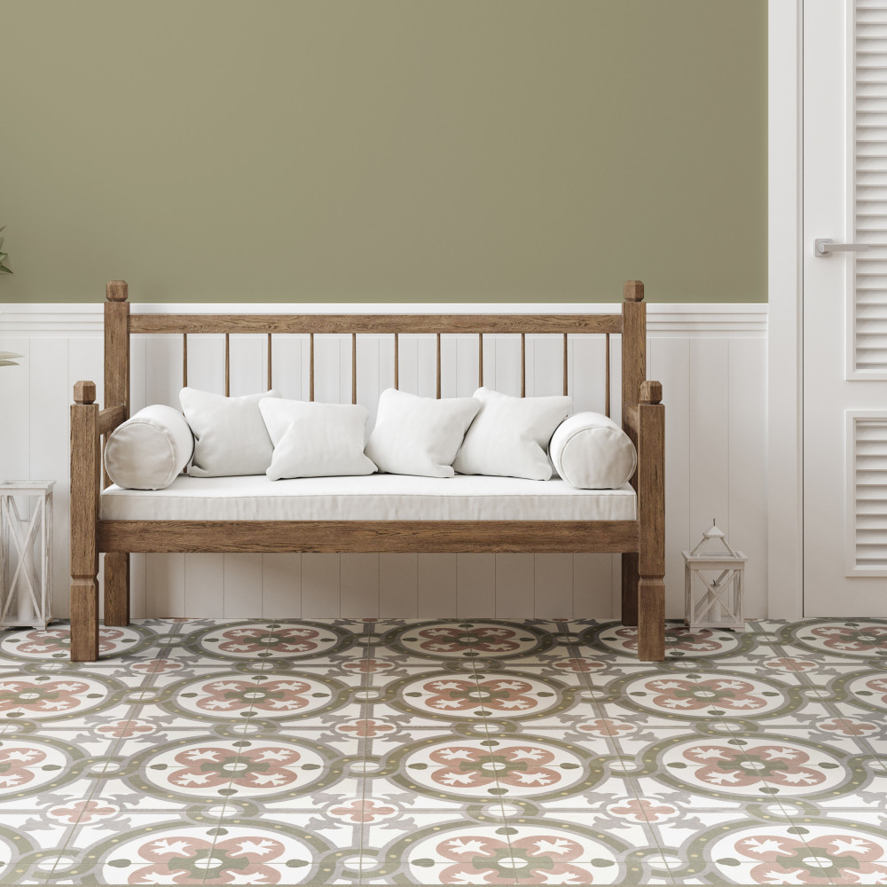 Kings Paname Concorde 17-5/8 in. x 17-5/8 in. Ceramic Floor and Wall ...