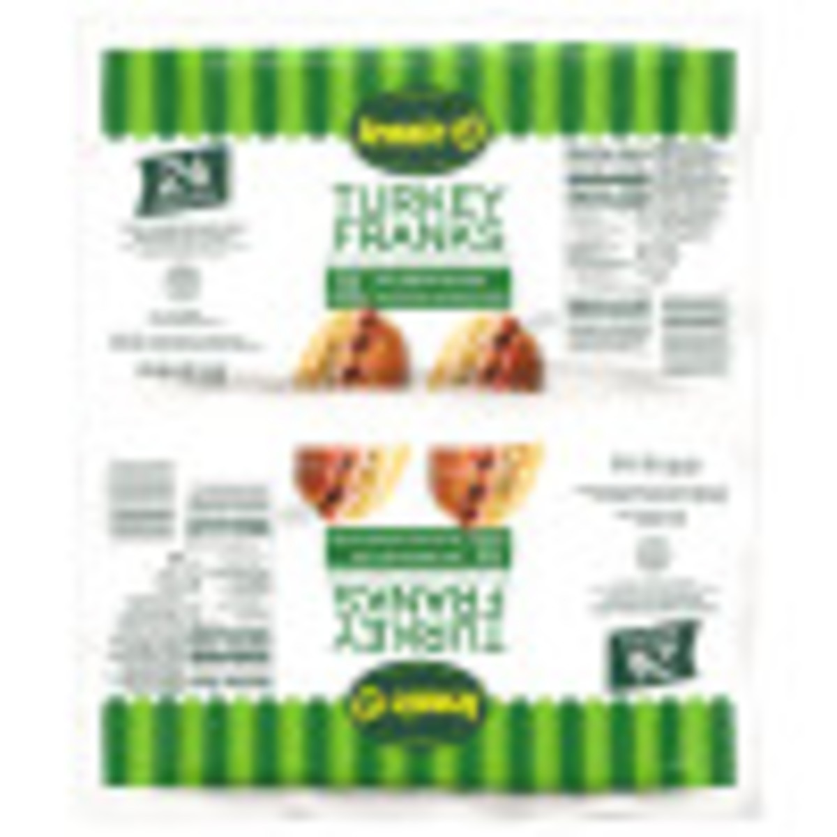 JENNIE-O Jumbo Turkey Franks - 4/3 lb. • Hormel Product Code: #119309 ...