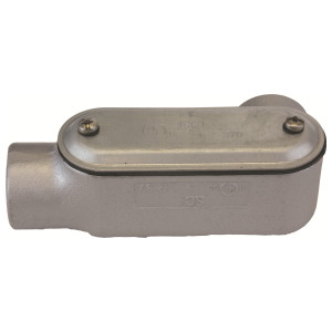 Atkore Steel Components LR57-CGKON 1-1/2" Threaded LR Conduit Body W ...