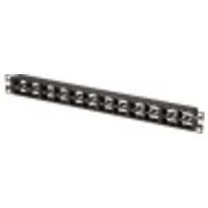 Panduit CPP48HDEWBL Mini-Com® Flush Mount High Density Patch Panel, 48 ...