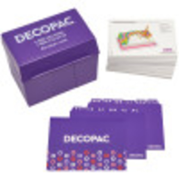 Decorating Card Set With File Box | DecoPac