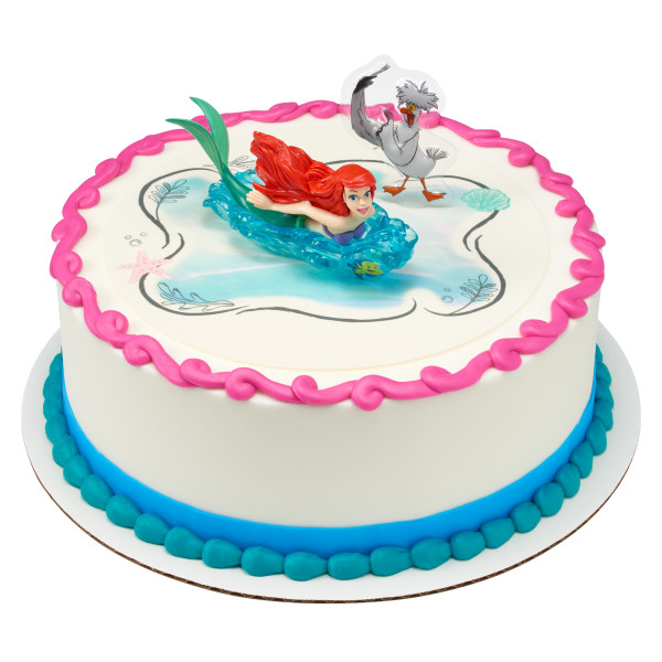 Disney Princess The Little Mermaid Ariel And Scuttle Decoset | DecoPac