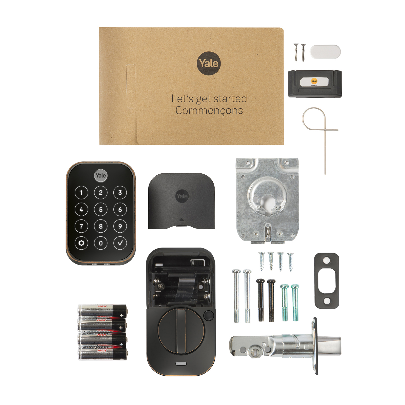 Biometric Smart Lock | Yale Assure Lock 2 Touch Key-Free with Wi-Fi ...