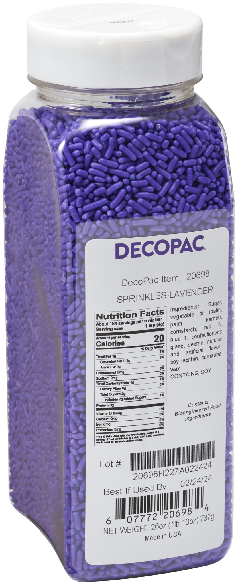 Lavender Sprinkles 3701a0d9 Abba 43f7 895c Fece34ae3df9 | DecoPac