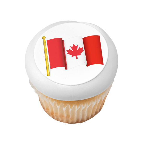 Canadian Flag Photocake Image | DecoPac