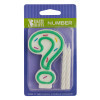? Green Sprinkle | Numeral Candles | DecoPac