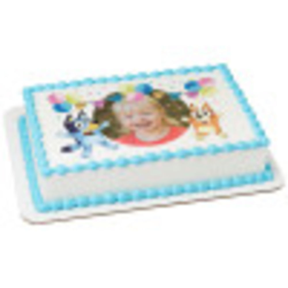 Bluey Party Fun | Personalized Edible Image® by PhotoCake® Frame ...