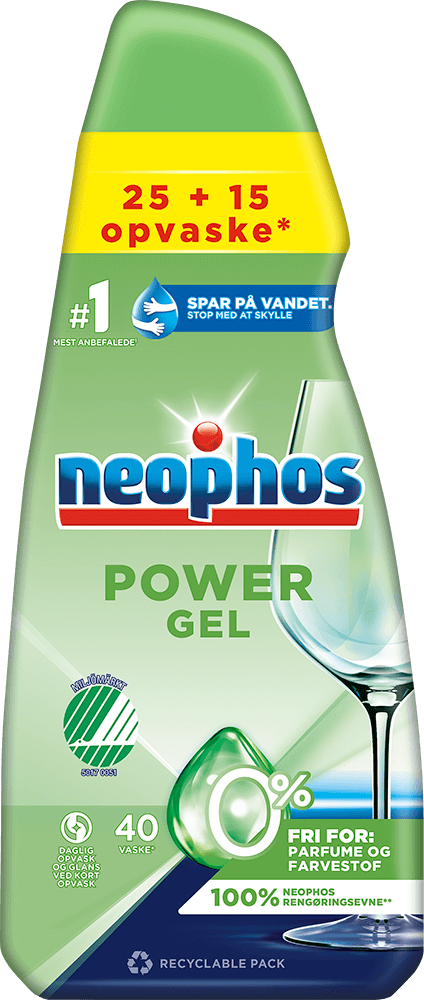 Neophos Power Gel 0 % 600 ml Almindelig | Neophos® DK